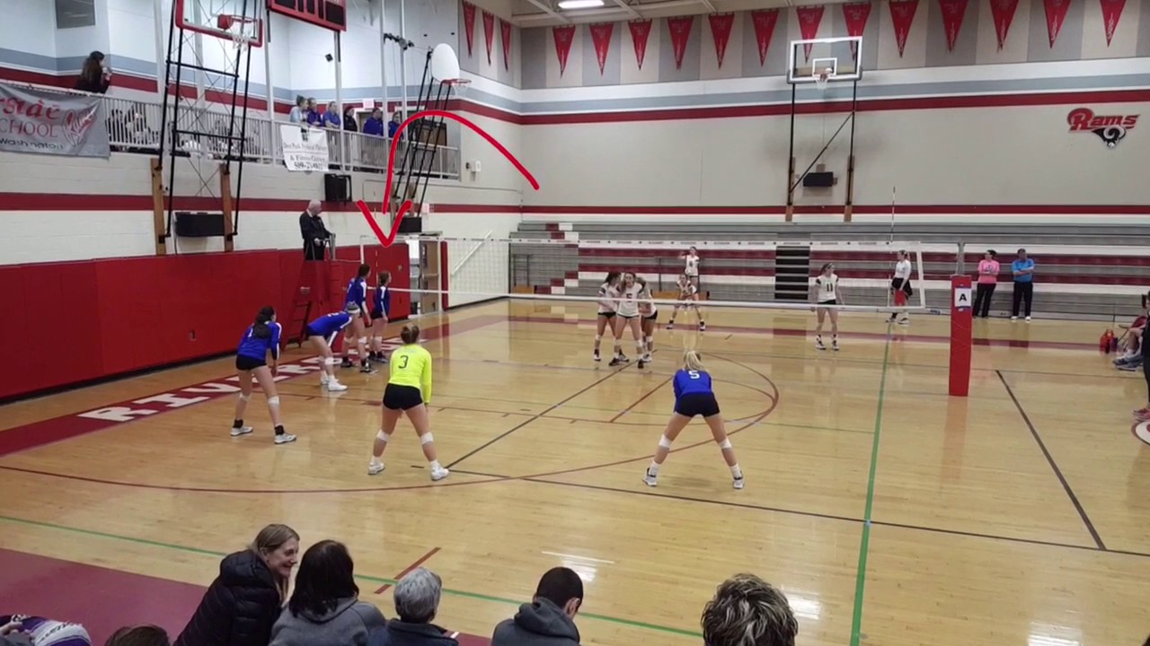 Emily Zink #13 Lefty Setter Class of 2018 VIP 17's vs RVC 18's - YouTube