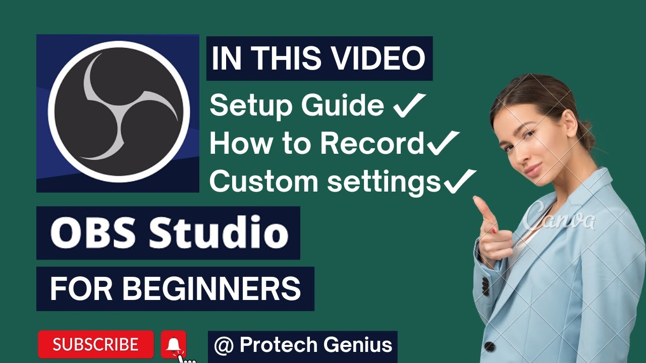 How to USE OBS Studio to Record Screen | How to Record Gameplay on PC ...