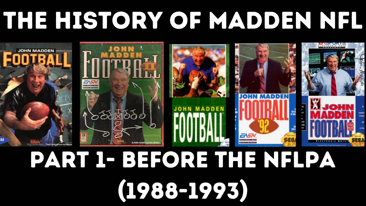The History of Madden NFL- Part 1 - YouTube