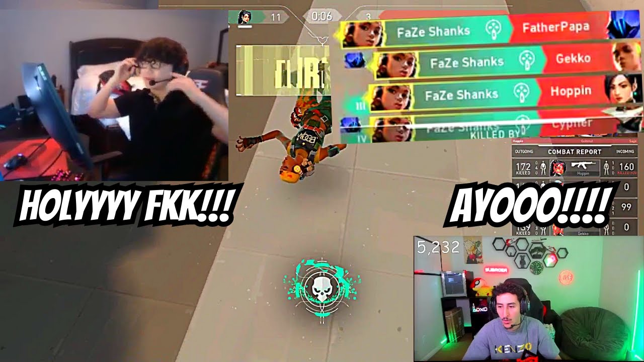 FaZe Shanks Takes the Round By Getting 4K with only Raze's Nade ...