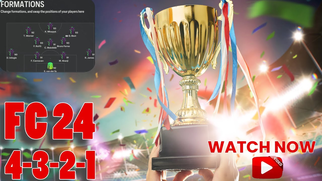 FC 24: Dominate the passing game: 4321 Custom Tactics & Player ...