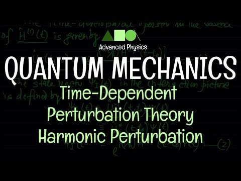 Quantum Mechanics - Time - Dependent Perturbation Theory : Harmonic Perturbation - YouTube