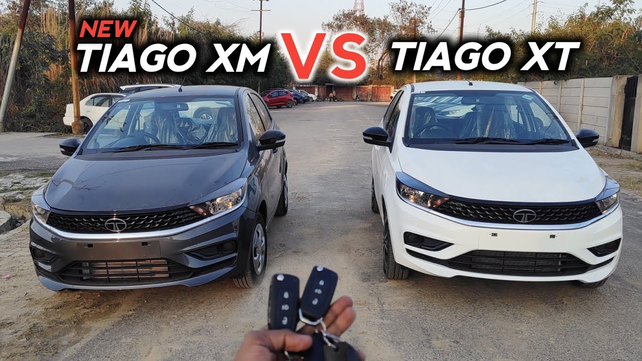 New Tata Tiago Xm VS Xt Variant || Tiago 2024 - YouTube
