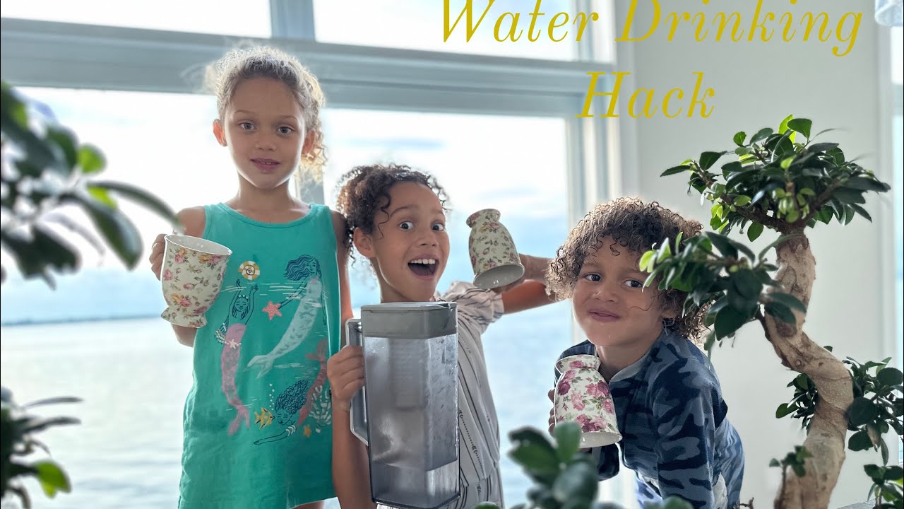 Staying Hydrated: The Water Drinking Challenge For Kids - YouTube