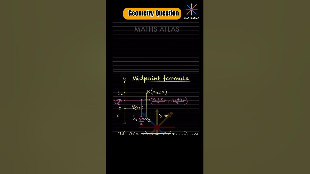 🎯Mastering the Midpoint Formula in Geometry | - YouTube