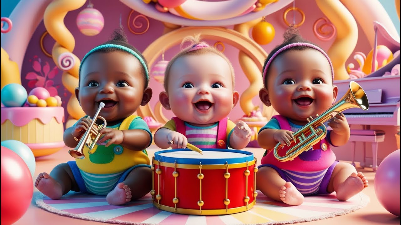 Little Baby, jump jump jump || JollyFunn TV Kids Cartoon & Kids Songs ...