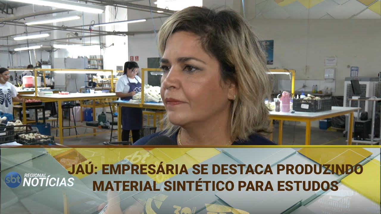 JAÚ: EMPRESÁRIA SE DESTACA PRODUZINDO MATERIAL SINTÉTICO PARA ESTUDOS ...
