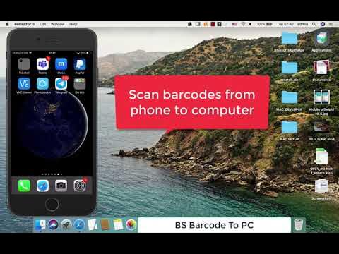 BS Barcode To PC - Scan barcode from phone to Macbook computer - YouTube