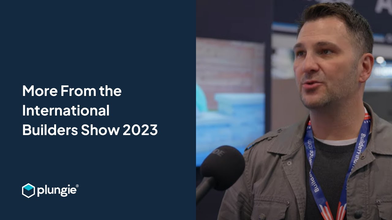 Plungie at the International Builders' Show 2023 - YouTube