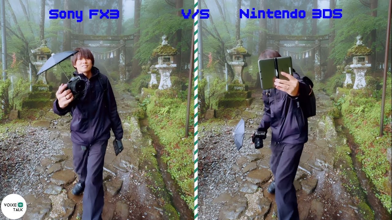 Nintendo 3DS Camera vs Sony FX3 – Shocking Video Quality Difference ...