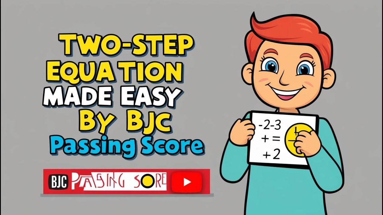 Two Step Equations | BJC Math - YouTube