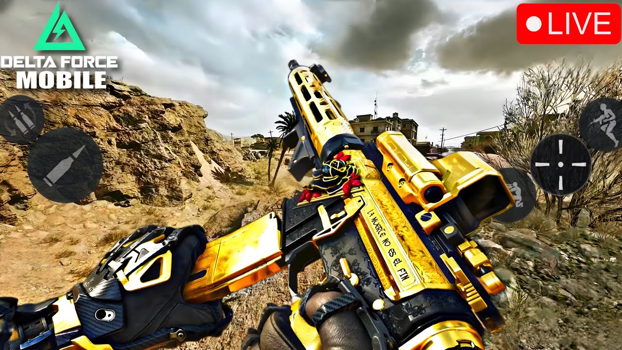 YOUR FAV STREAMER LIVE -Delta Force Mobile!! -Road to 3K - YouTube