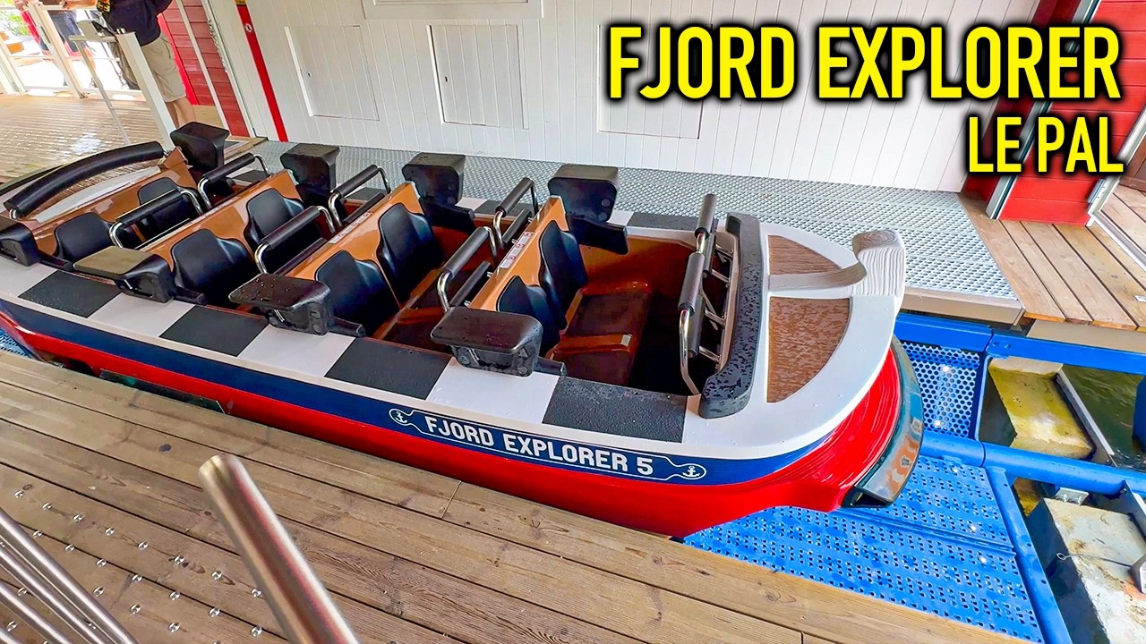 FJORD EXPLORER - Water Roller Coaster POV - Le Pal - YouTube