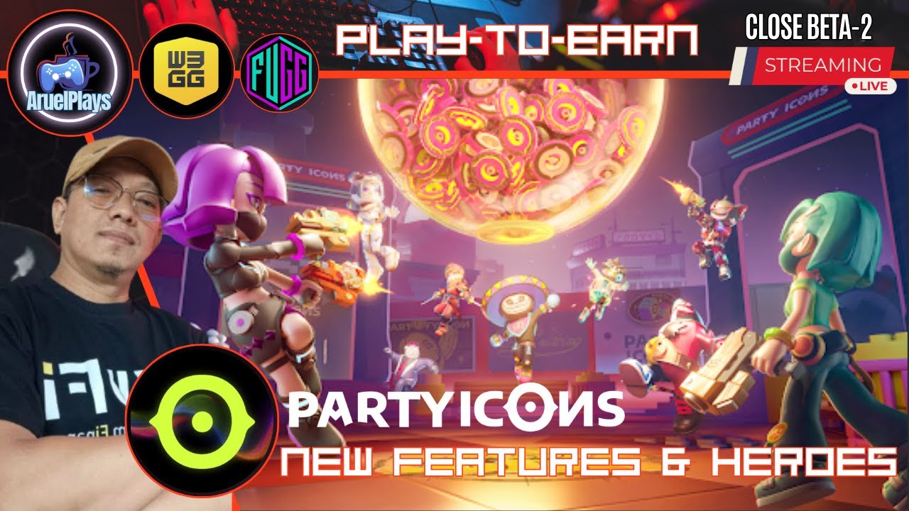 🔴[Live] Party icOns CBT2 How to Earn New Features Mirble to $Party ...