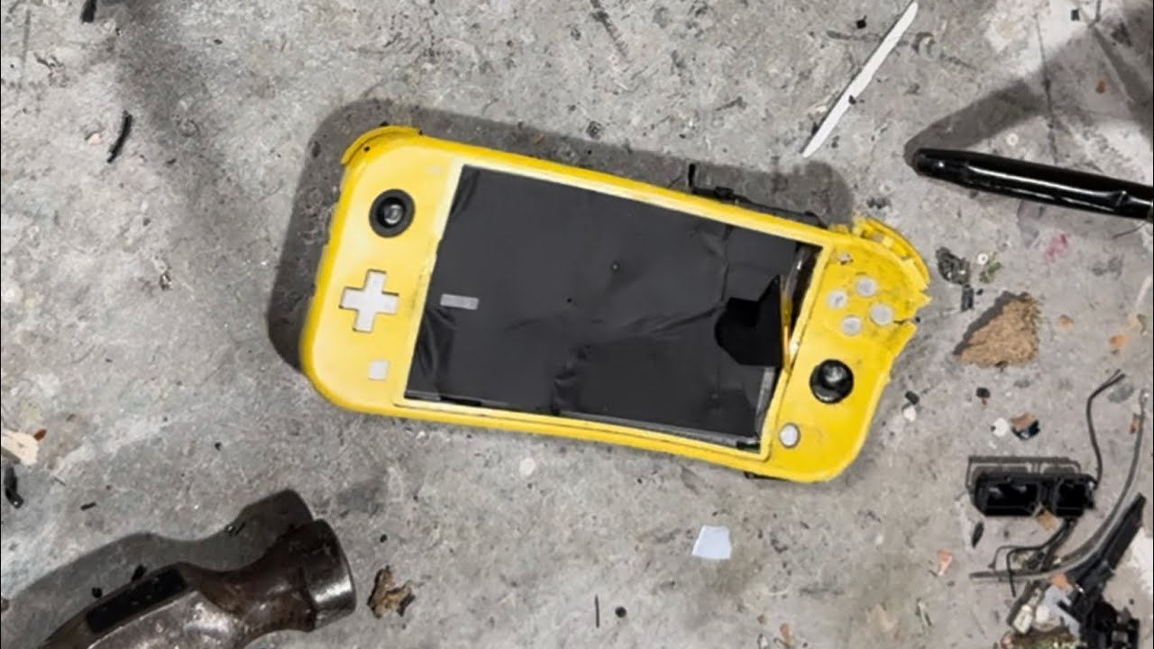 Nintendo Switch Lite Destruction (300 Subscriber / Episode Special ...