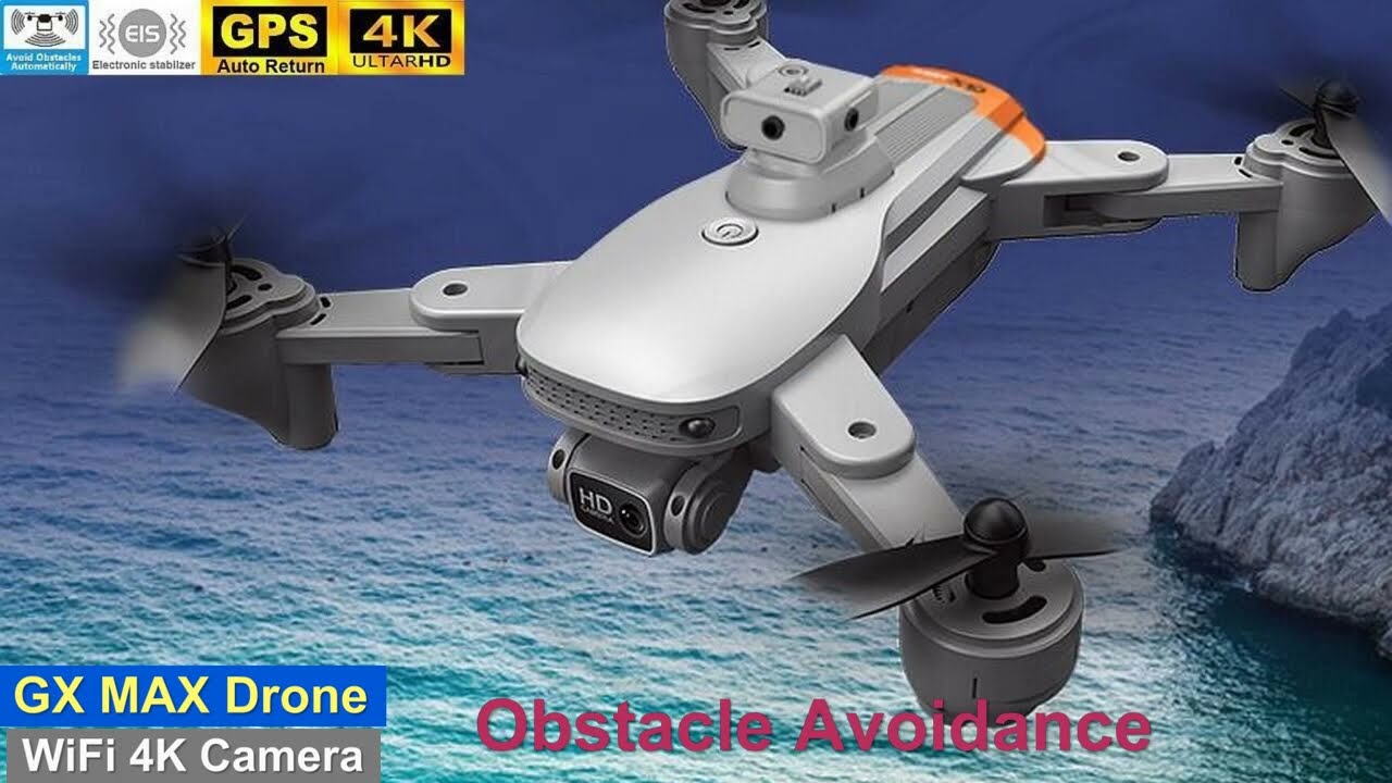 GX MAX Obstacle Avoidance 4K Low Budget Drone – Just Released ! - YouTube