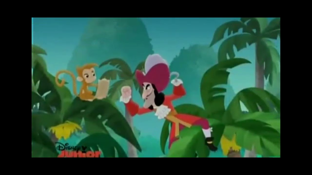 Monkey Jungle 🐵🐒🍌 | Walt Disney's Jake and the Neverland pirates. - YouTube