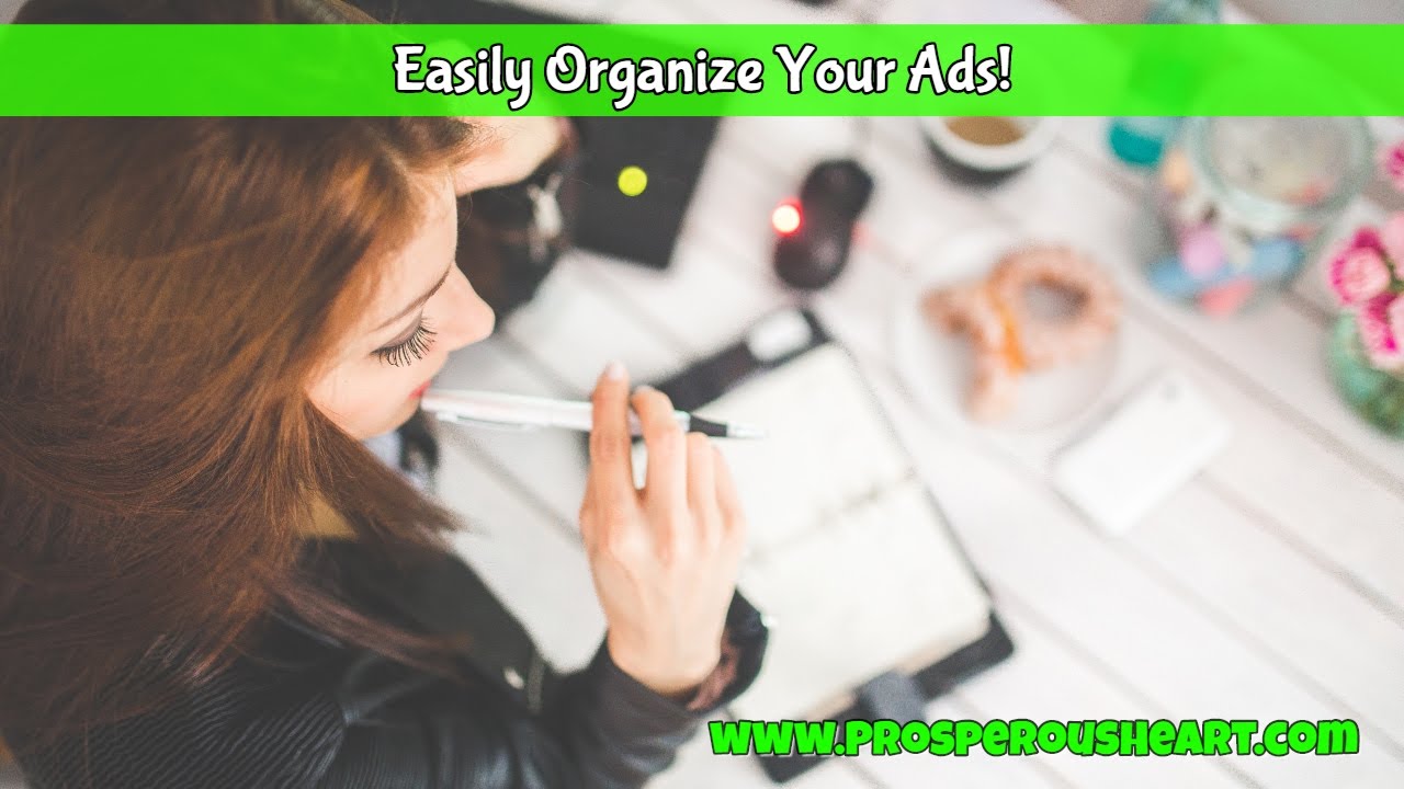 How To Easily Organize Facebook Ads - YouTube