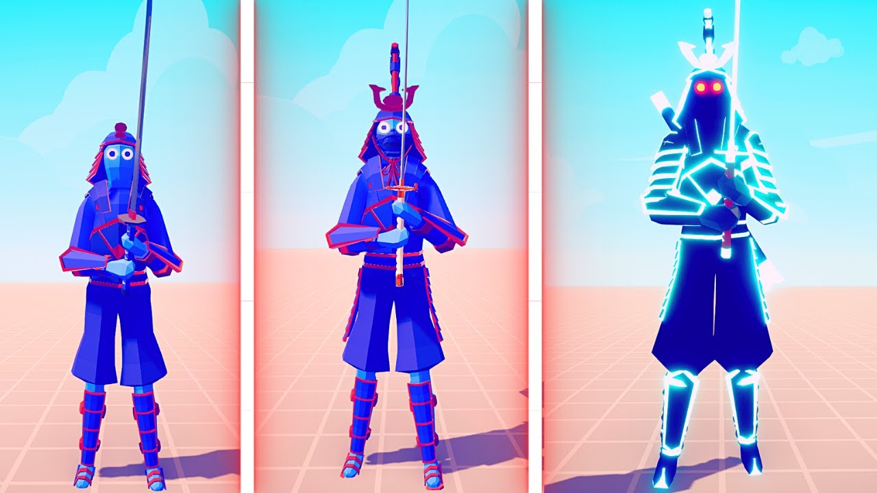 EVOLUTION OF SHOGUN - Totally Accurate Battle Simulator TABS - YouTube