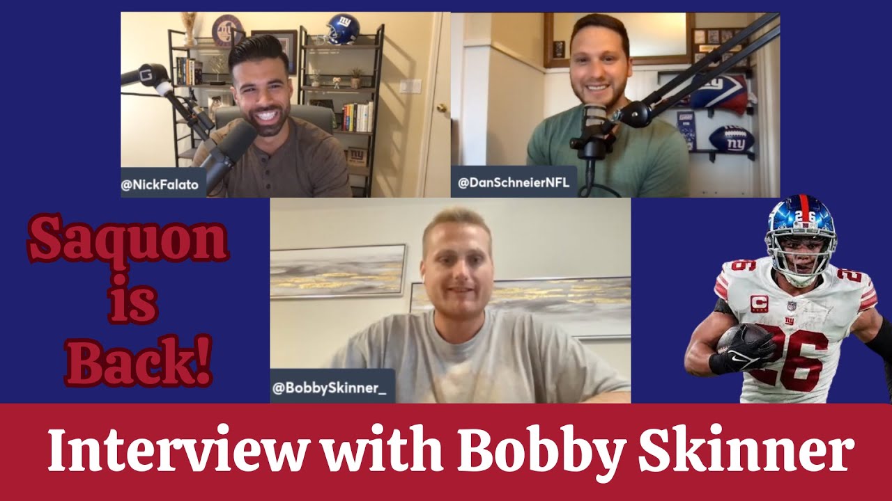 Saquon puts the Giants first again + Bobby Skinner interview - YouTube