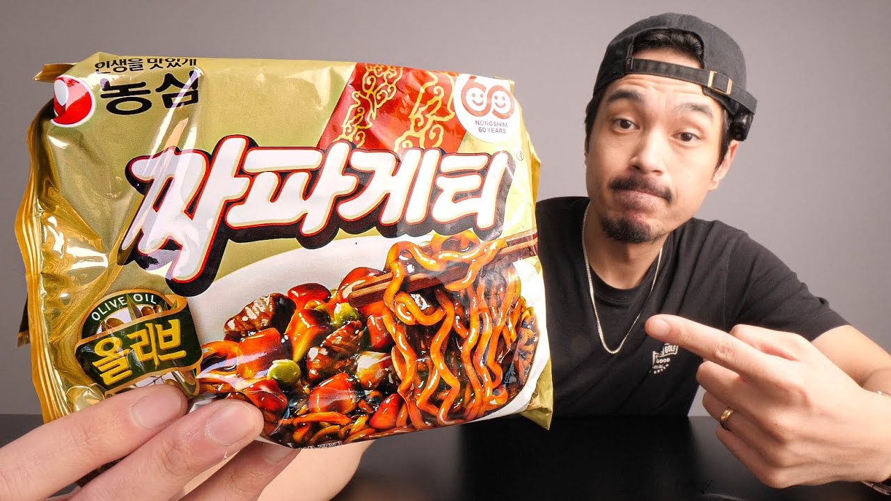 How to Eat Chapagetti Like a Korean - YouTube
