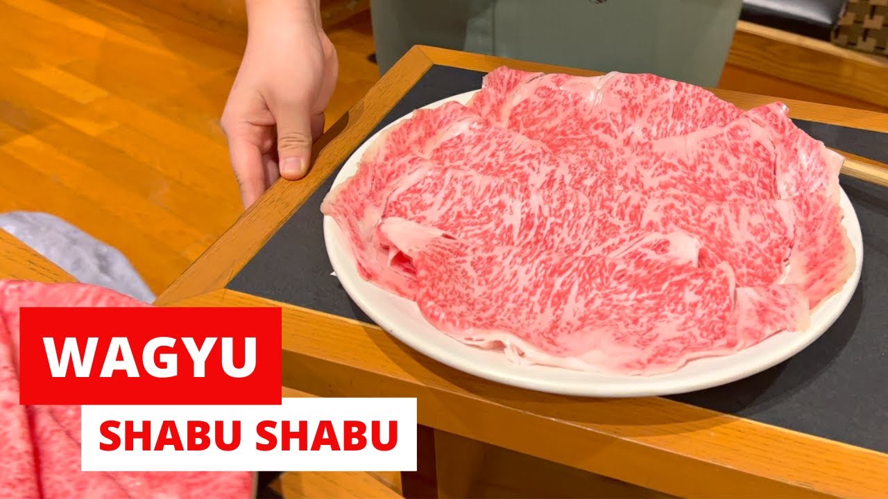 Wagyu Shabu Shabu in Tokyo | Japan EP4 - YouTube
