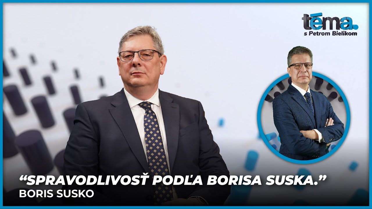 Spravodlivosť podľa Borisa Suska | Boris Susko, minister spravodlivosti ...