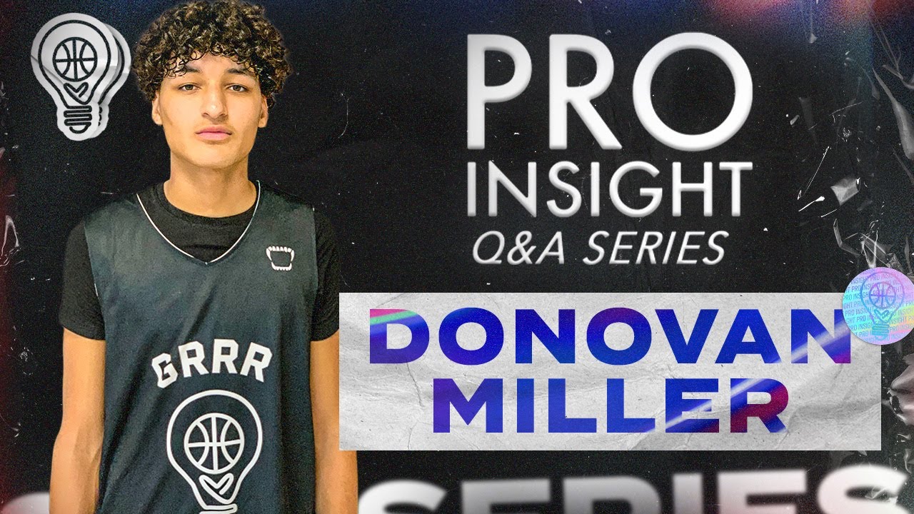 Donovan Miller Interview | Pro Insight Pop-Up Run | 11.1.25 - YouTube