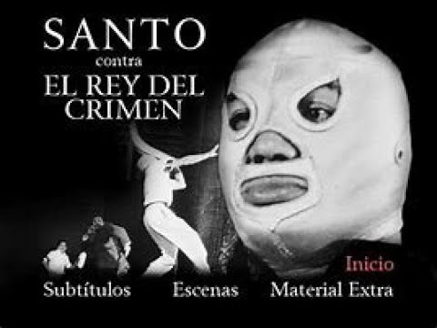 Santo contra el Rey del Crimen 1962 (Película Completa).