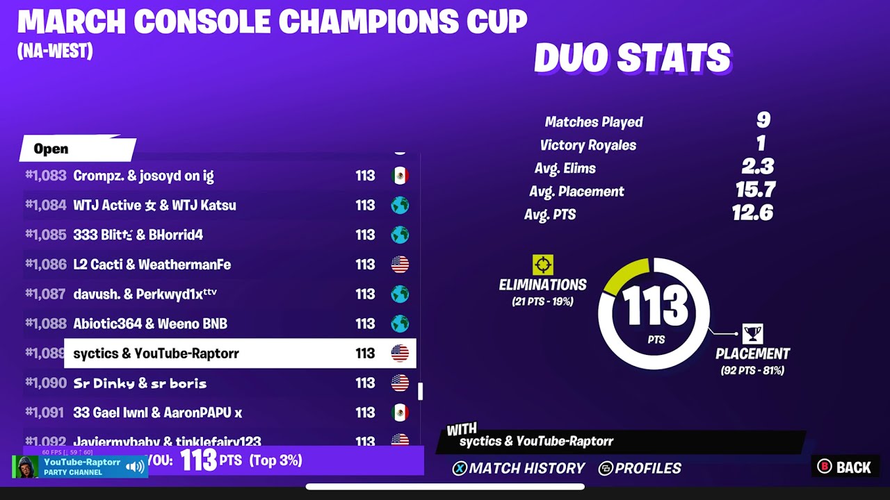 How I Qualified For Round 2 Of Console FNCS - YouTube