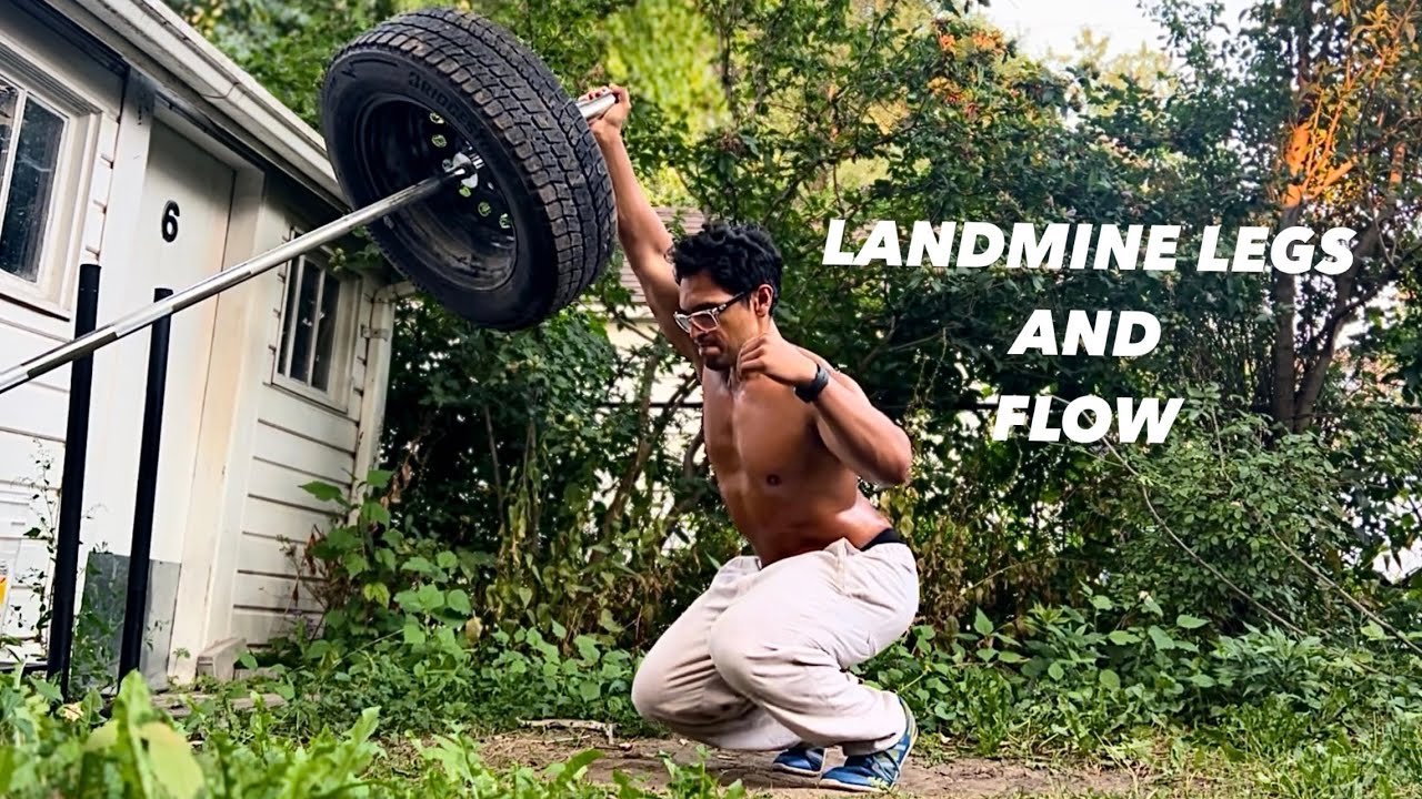 Ep. 288 - Landmine Legs. Some Kettlebell And Steel Mace Flow - YouTube