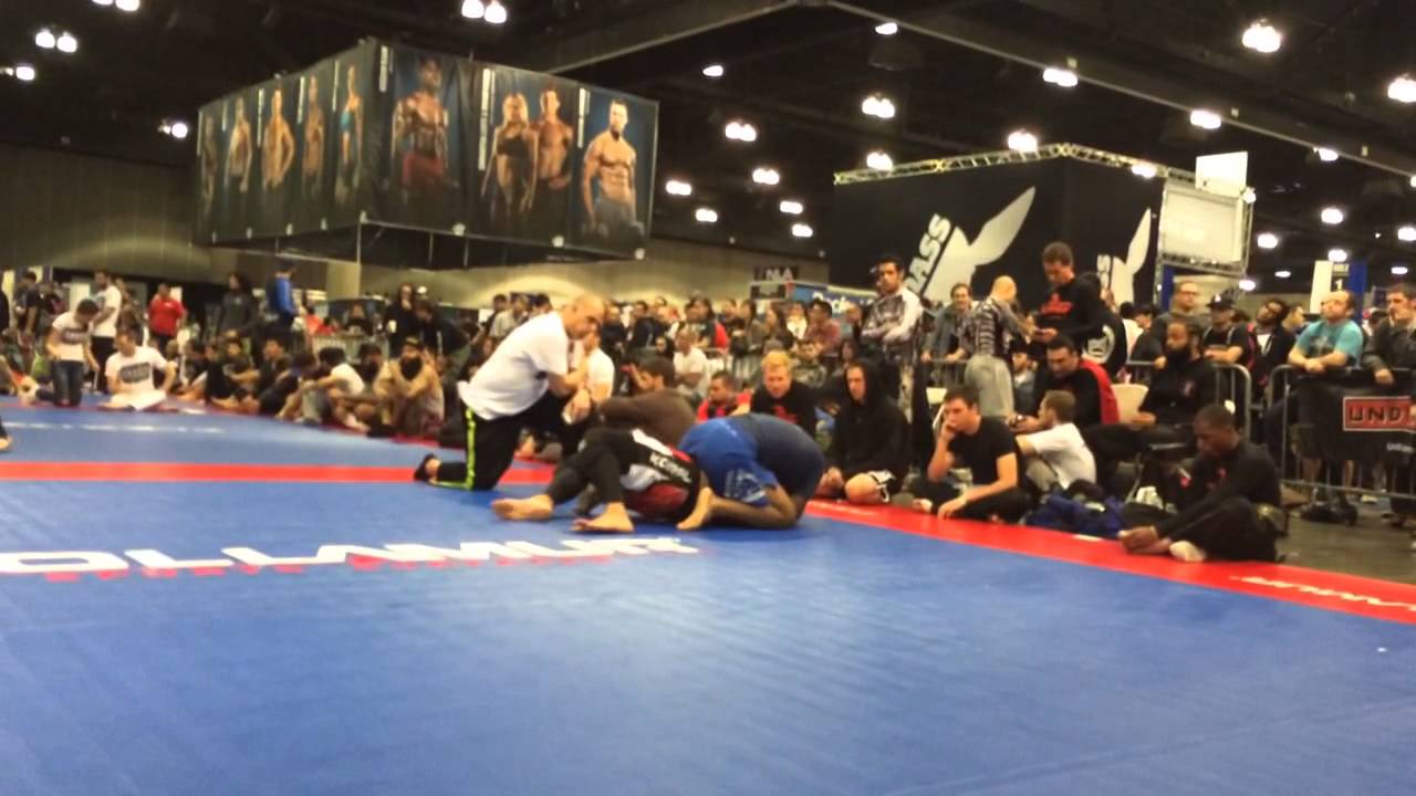 Manny Sanchez, Gracie Nationals, Semi-Finals - YouTube