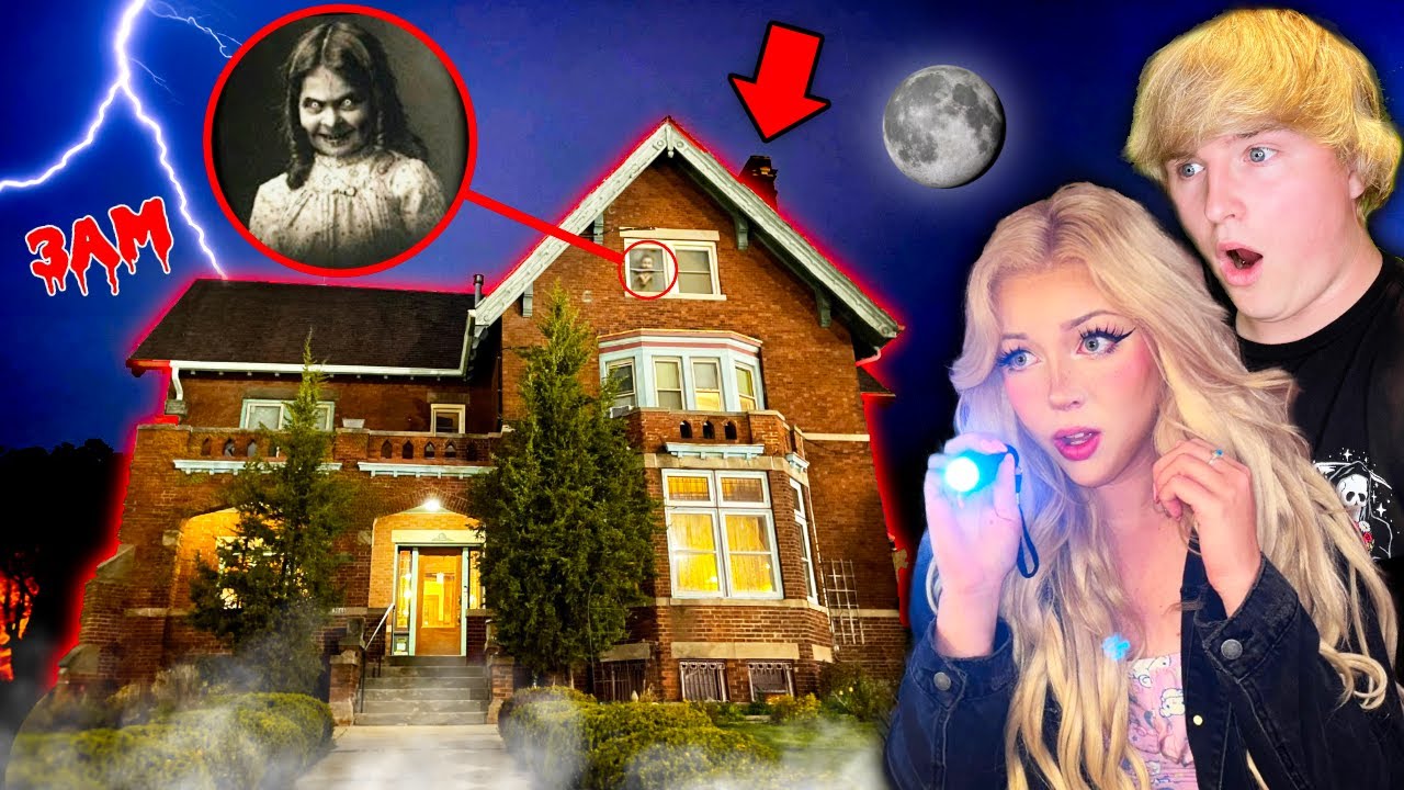 Staying OVERNIGHT In Wisconsin's MOST HAUNTED Mansion... (Brumder ...