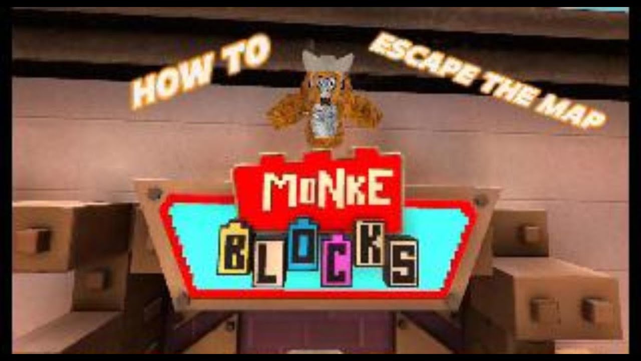 How To Get Out Of The New Monke Blocks Map In Gorilla Tag - YouTube
