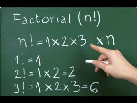 Factorial in Java - YouTube