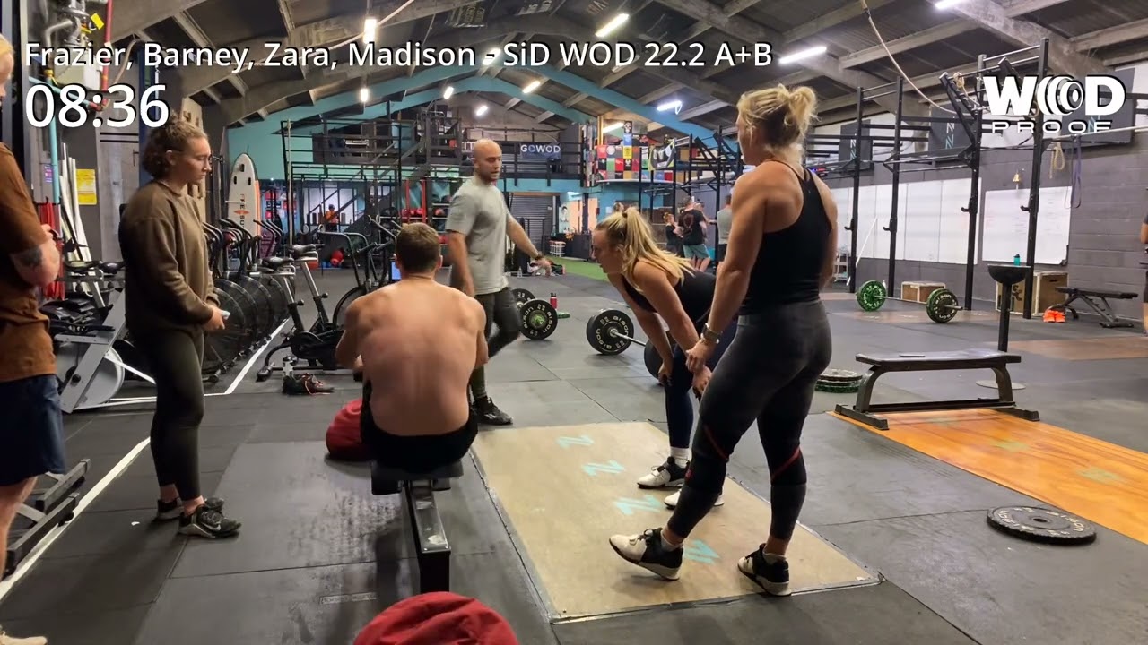 SiD Workout 22.2 A+B - CrossFit Connect - YouTube
