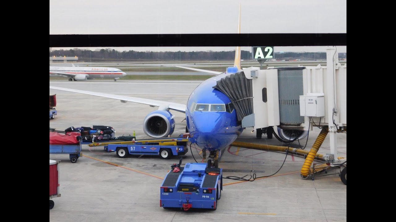 Southwest Airlines FULL FLIGHT BWI-MCO Spring Break 2016 - YouTube