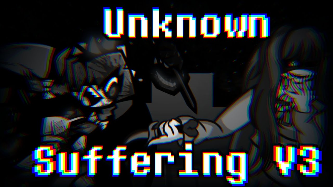 FNF Unknown Suffering V3 but scissors and Lady Y sing it - YouTube