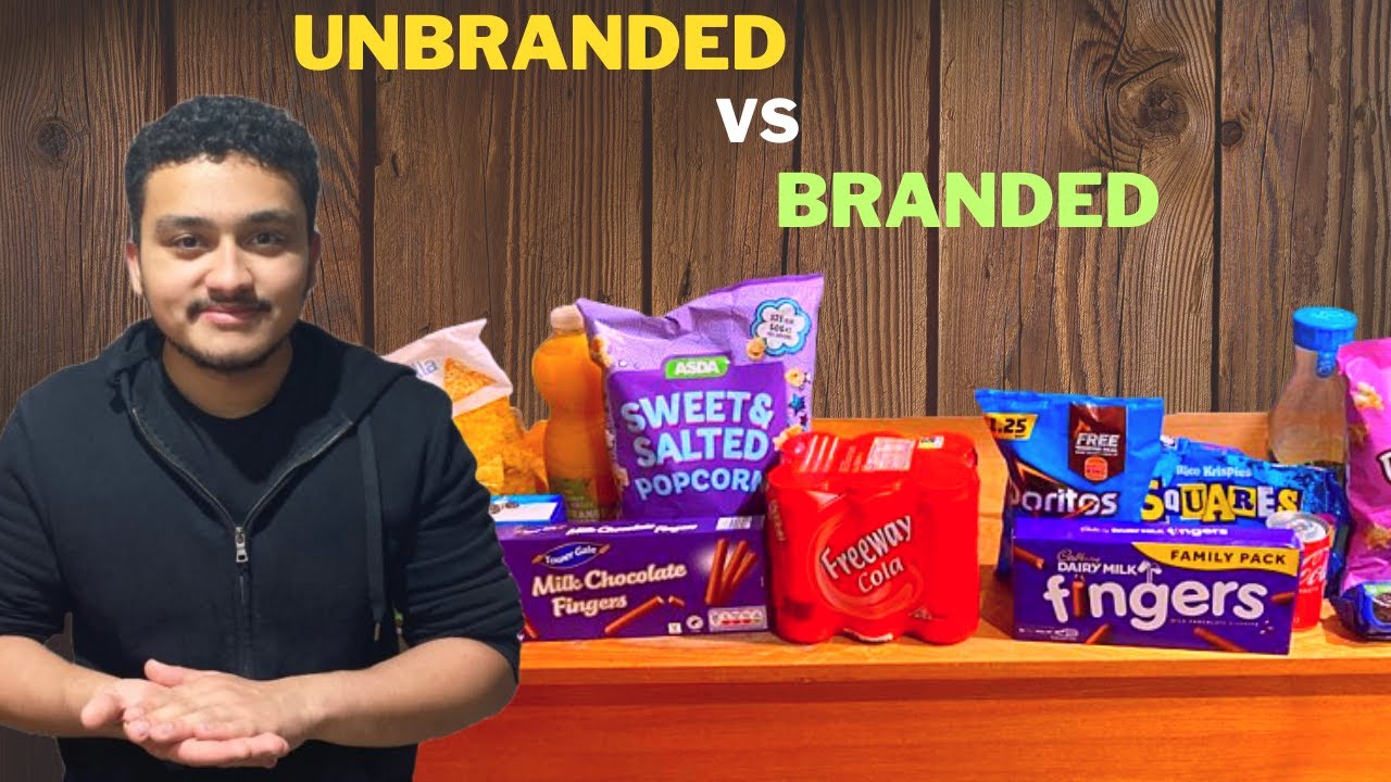 BRANDED VS UNBRANDED FOOD: I STRUGGLED TO TELL THE DIFFERENCE - YouTube