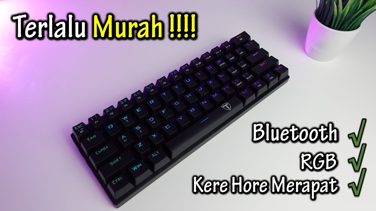 T-DAGGER VERDE MECHANICAL KEYBOARD BISA BLUETOOTH DENGAN HARGA ...