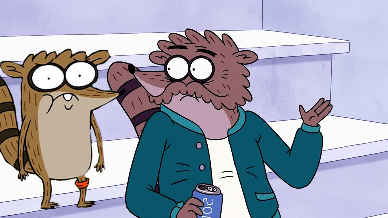 The Shocking Life Of Rigby In Regular Show - YouTube