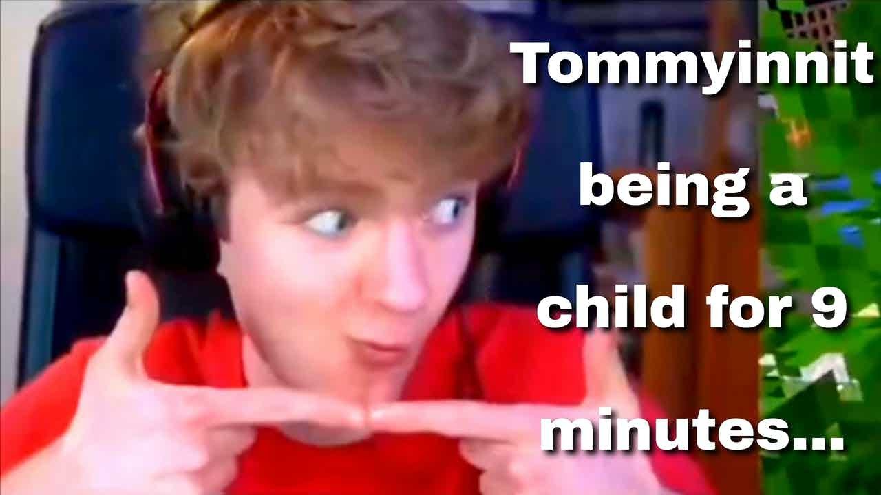 tommyinnit being a child for 9 minutes - YouTube