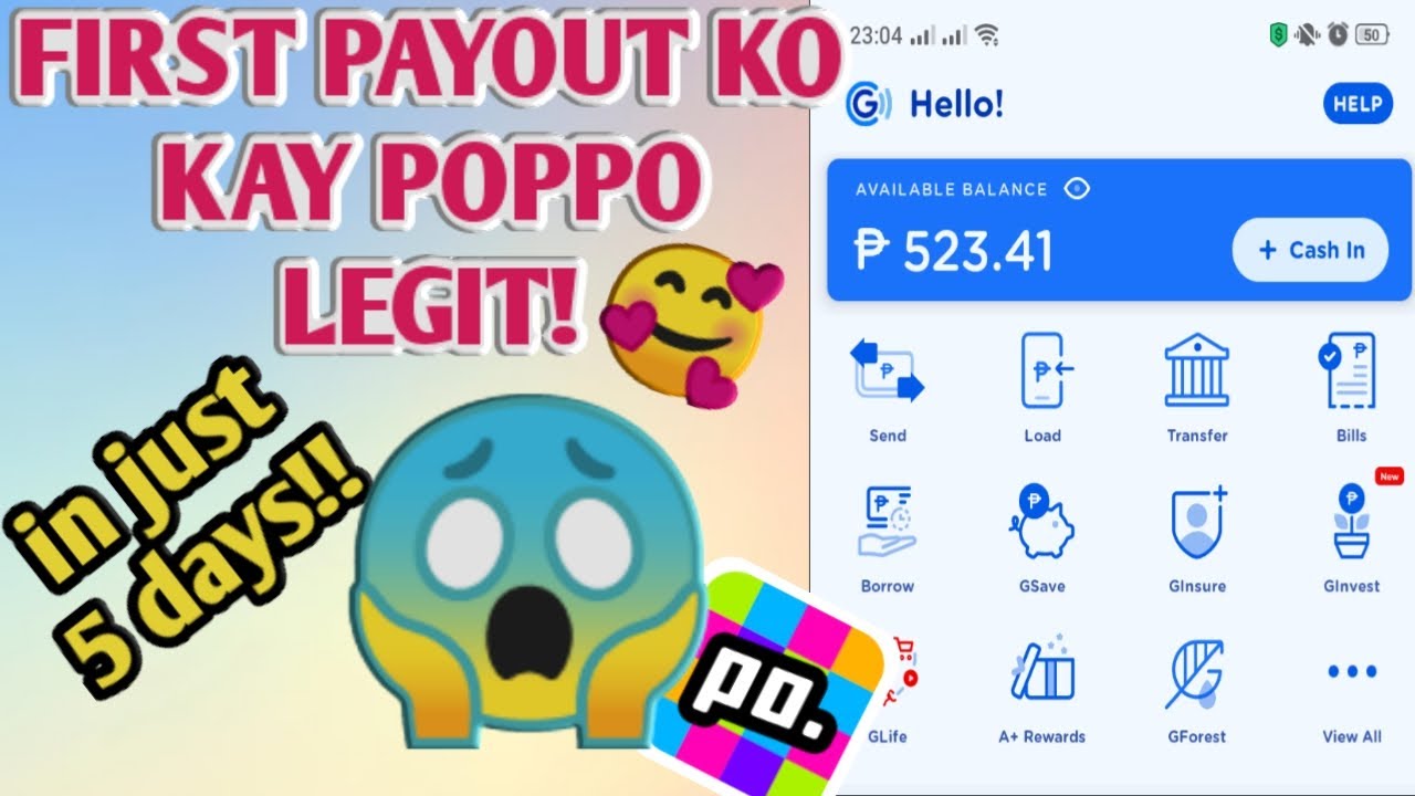 Poppo-Live first Payout with PROOF|Legit earning app 2023|Busymom's ...