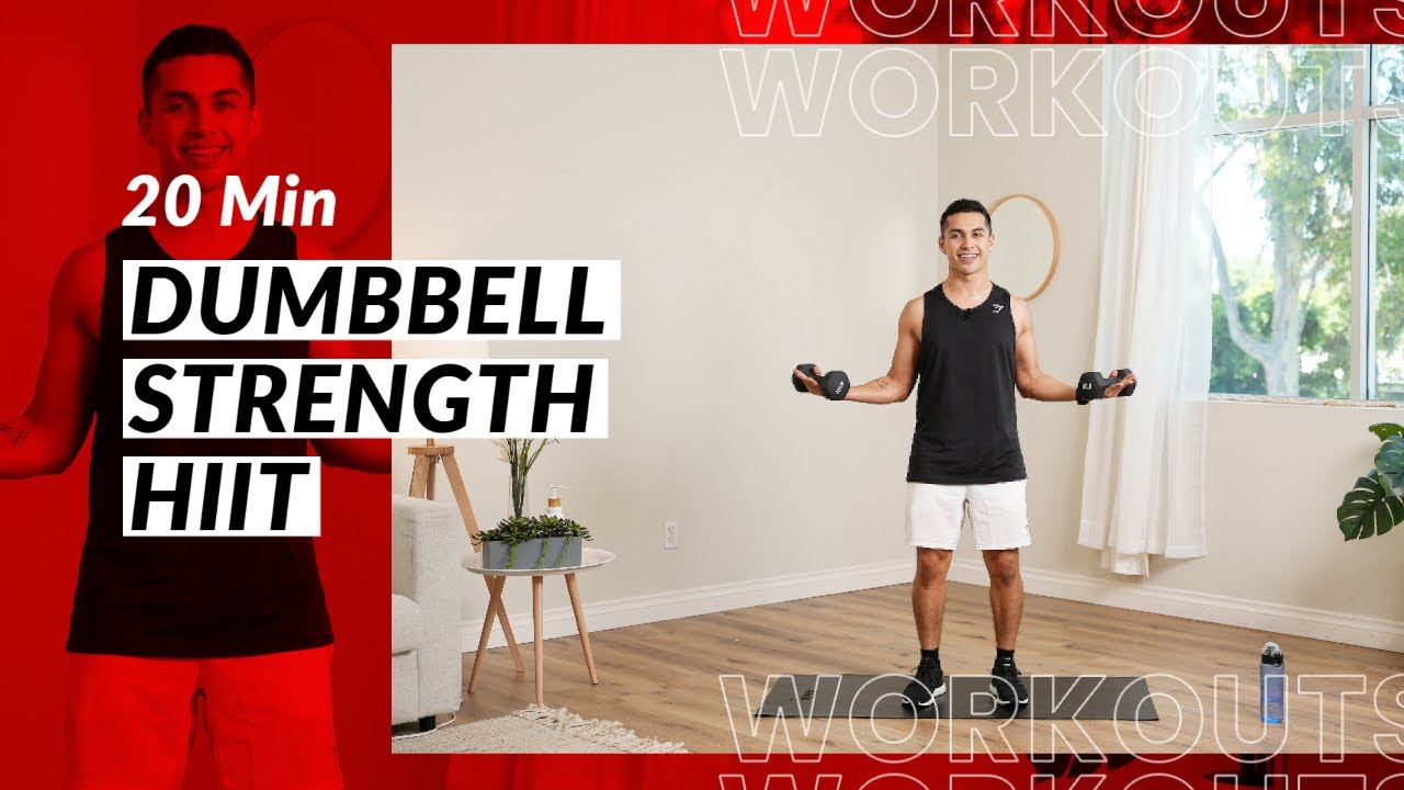Dumbbell HIIT Strength Workouts for Intermediate to Advanced - 20 ...