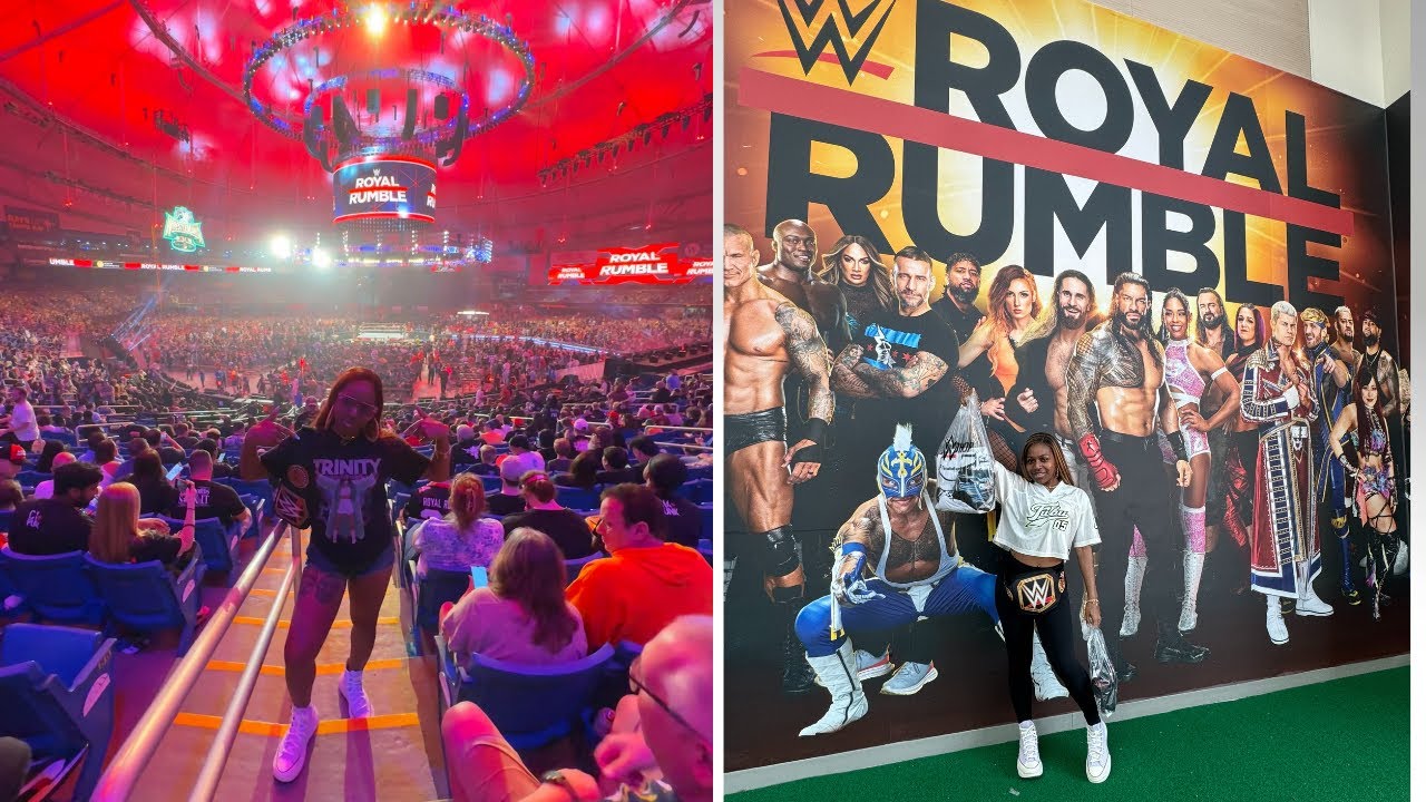 Wrestling Vlog: 24 Hours In Florida for WWE Royal Rumble | Tampa, FL ...
