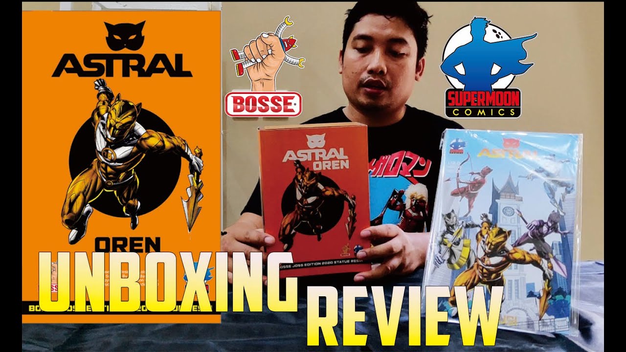 UNBOXING STATUE ASTRAL OREN POWER RANGERS INDONESIA - YouTube