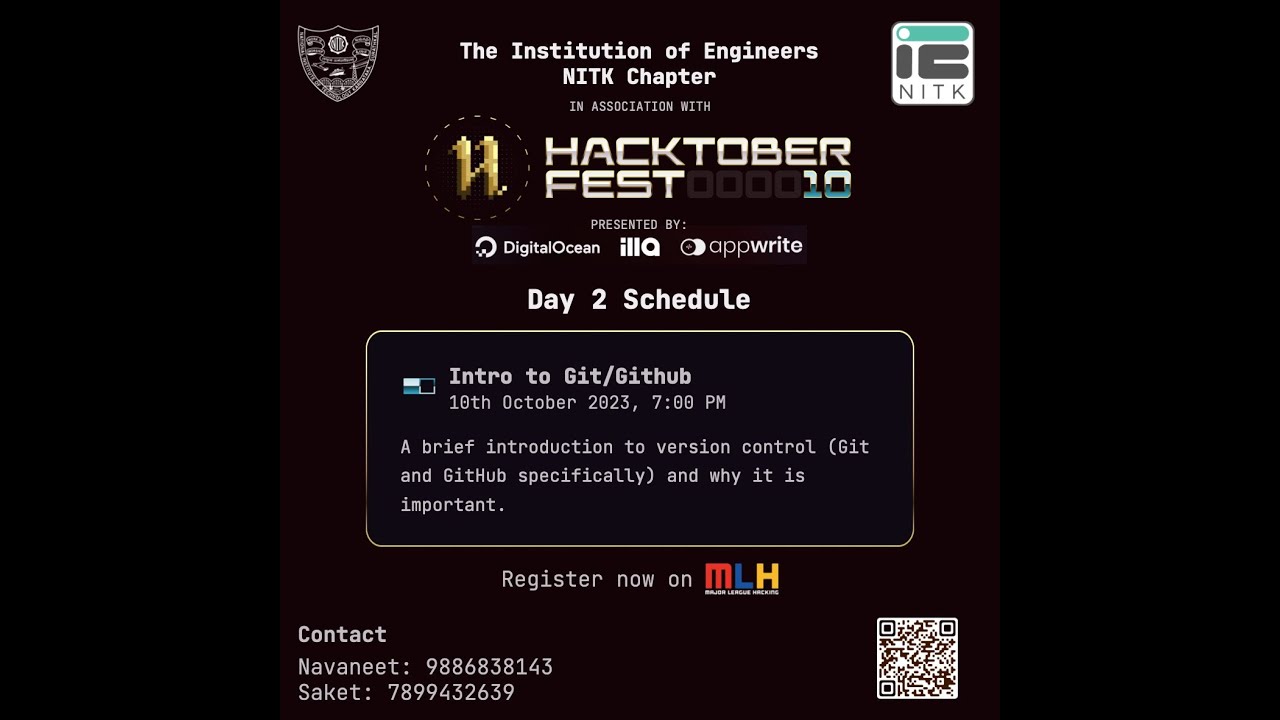 Hacktober Fest 2023 in Karnataka: Intro to Git/GitHub - YouTube