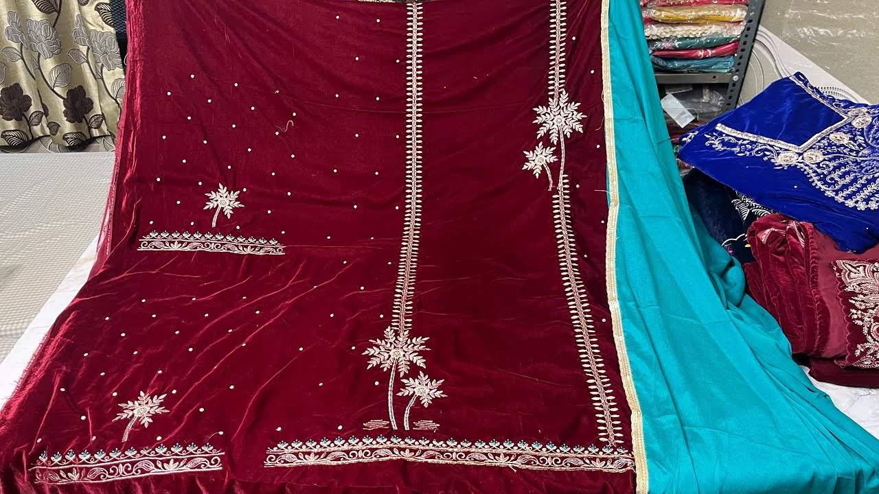 velvet suits collection || winter suits collection || Monika suits ...