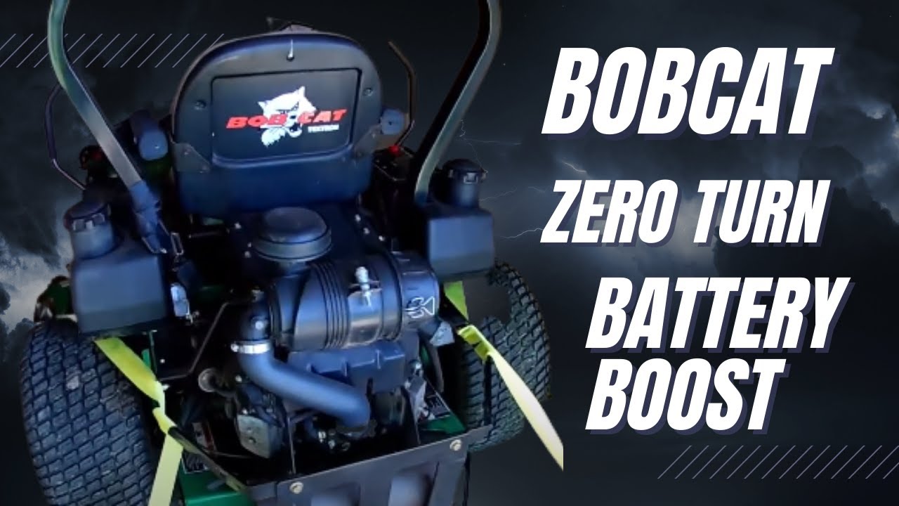 How To Fix Bobcat Zero Turn Battery Boost - YouTube