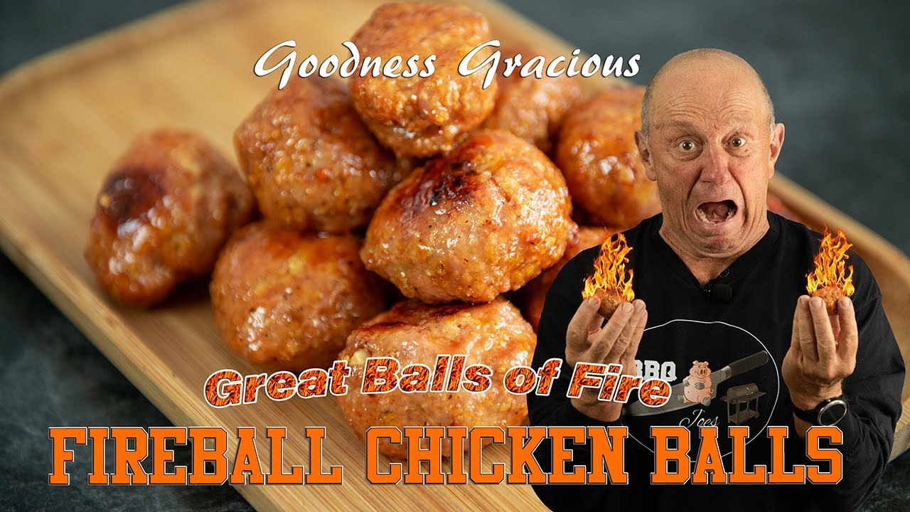 Goodness Gracious Great Balls of Fire - FIREBALL CHICKEN MEATBALLS ...
